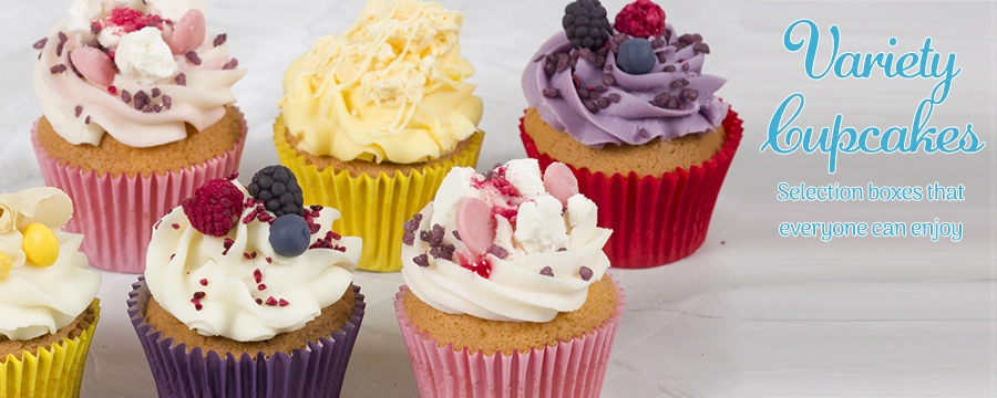 Variety Cupcakes | Send Them Cupcakes